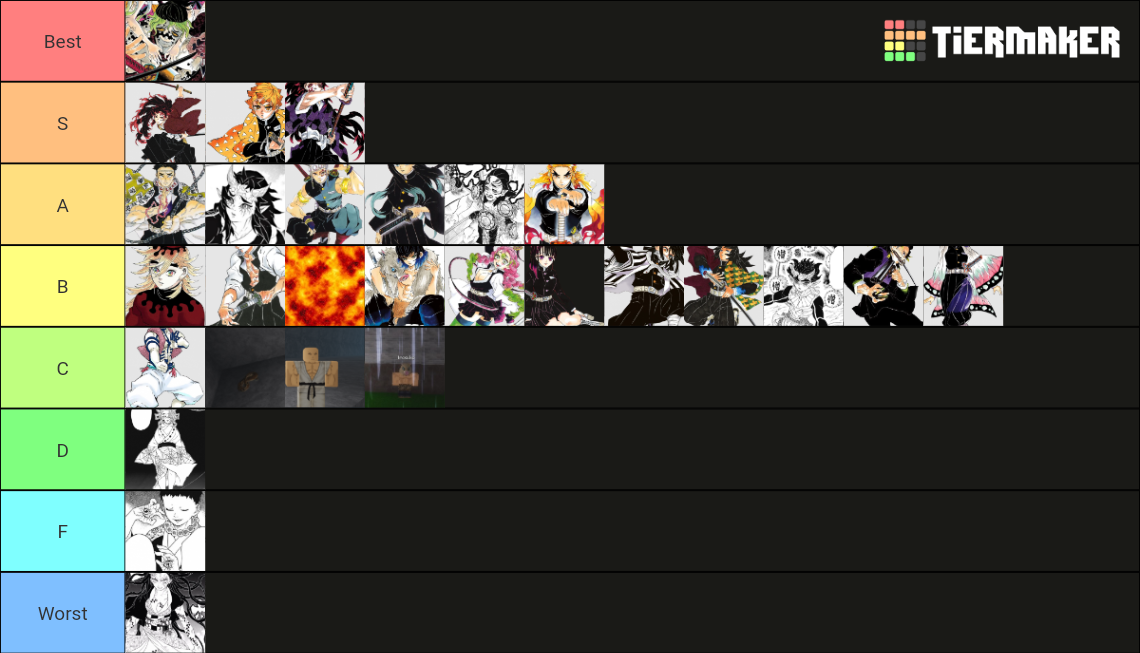 Demon journey tierlist Tier List (Community Rankings) - TierMaker