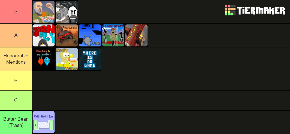 The Ultimate Comprehensive List Of Flash Games Tier List (Community ...