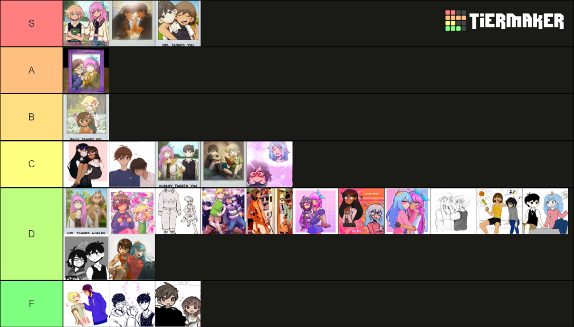 OMORI Ships Tier List (Community Rankings) - TierMaker