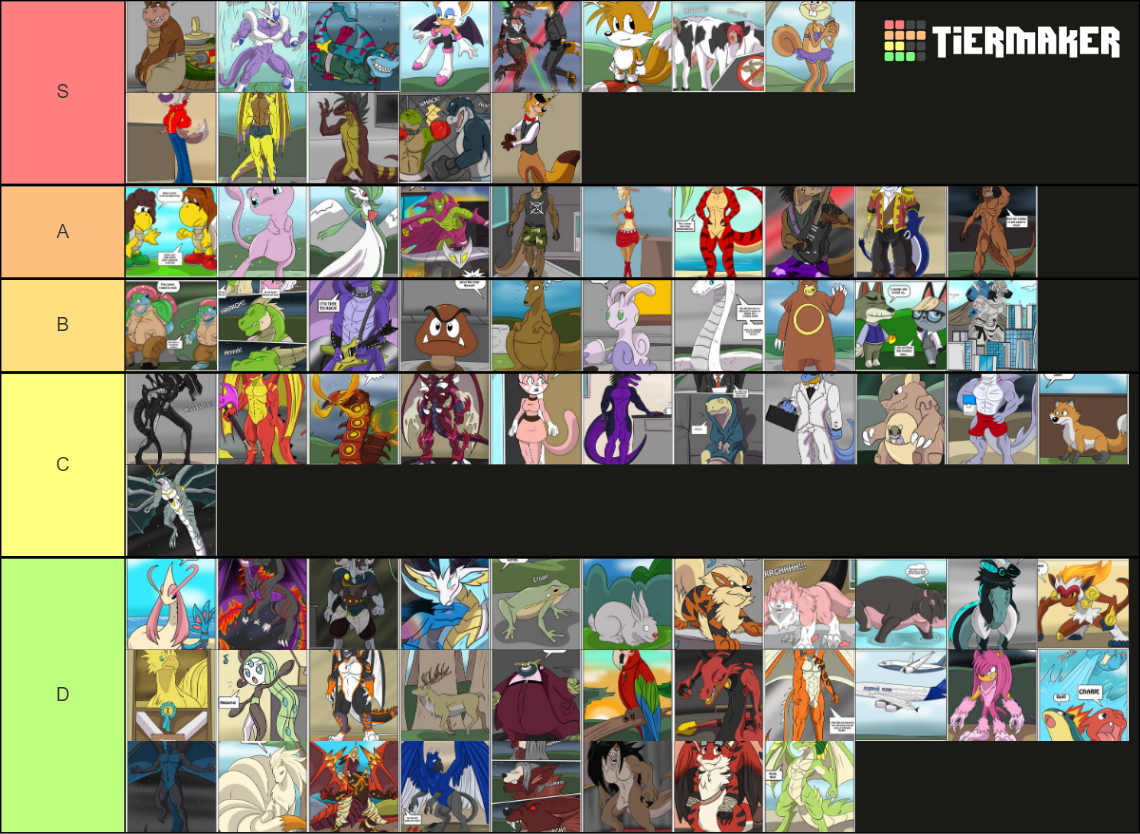 Rex_Equinox TFs From 2020-2021 Tier List (Community Rankings) - TierMaker