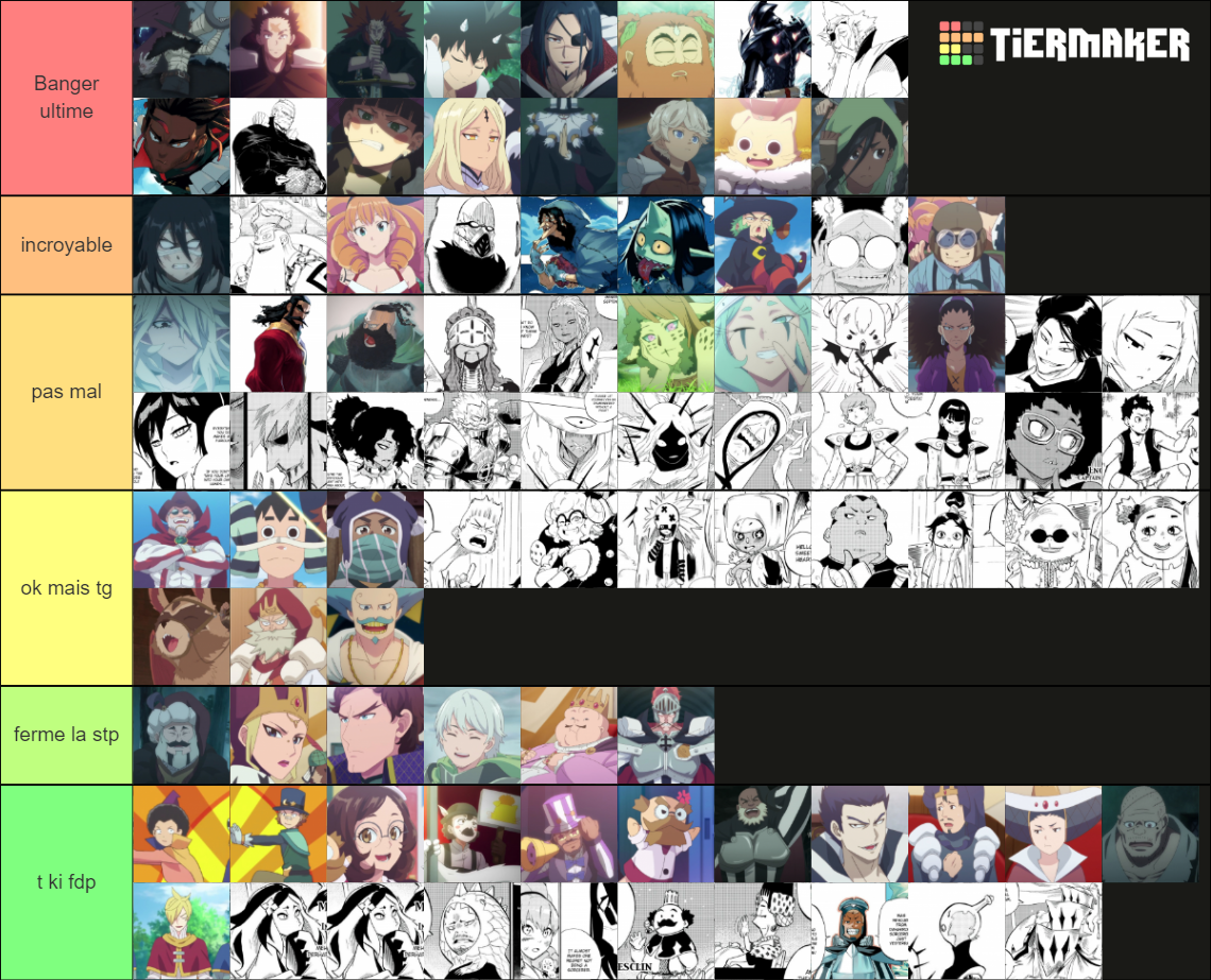 Radiant 🤑🙏 Tier List (Community Rankings) - TierMaker