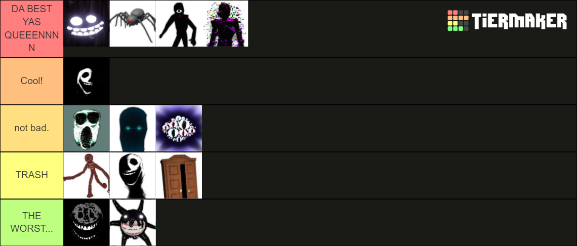 Roblox Doors👁 THE BEST to the WORST! Tier List (Community Rankings ...