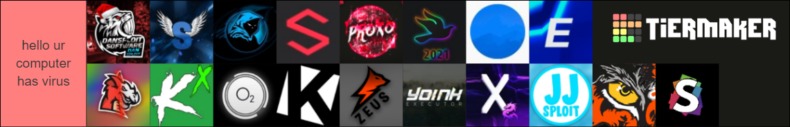 Roblox Executor Template Tier List (Community Rankings) - TierMaker