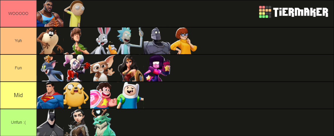 MultiVersus (Stripe Patch) Tier List (Community Rankings) - TierMaker