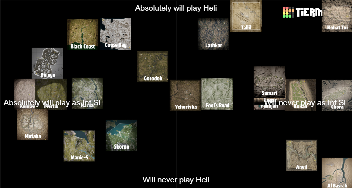 Squad Maps v3.3 Tier List (Community Rankings) - TierMaker