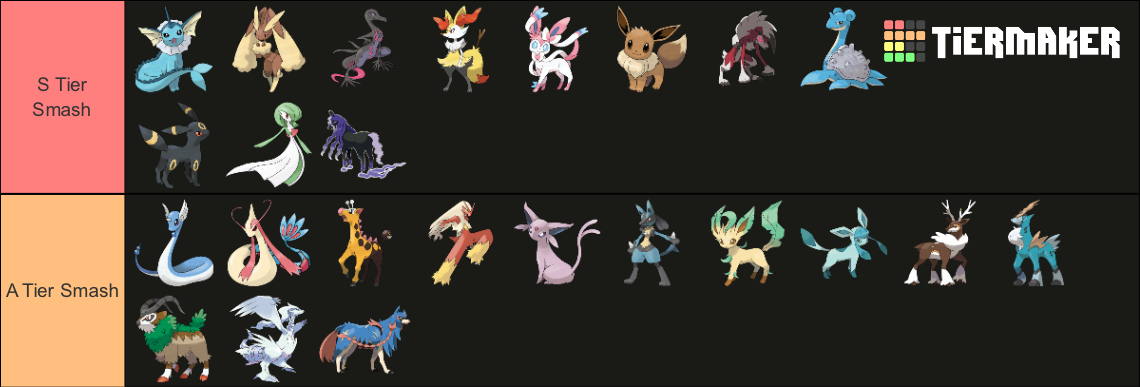 Pokemon Smash Or Pass Tier List (Community Rankings) - TierMaker