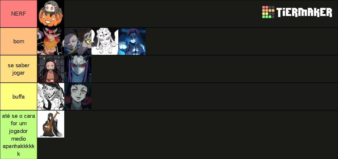 demon slayer rpg 2 roblox best BDAS Tier List (Community Rankings) - TierMaker