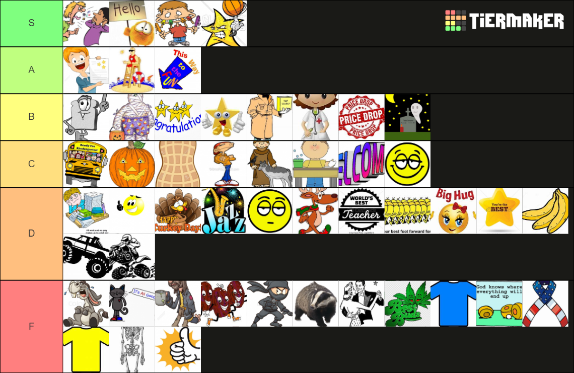 clip art Tier List (Community Rankings) - TierMaker