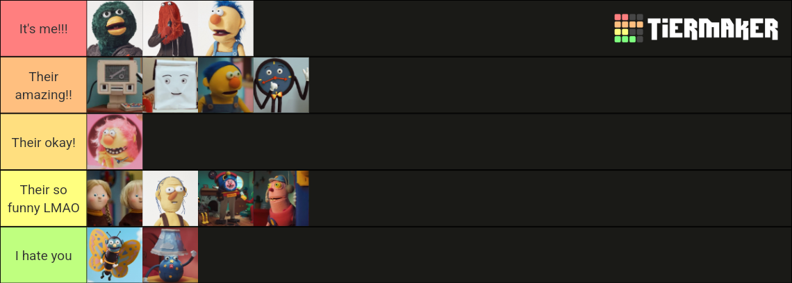 DHMIS RATING!! :D Tier List (Community Rankings) - TierMaker