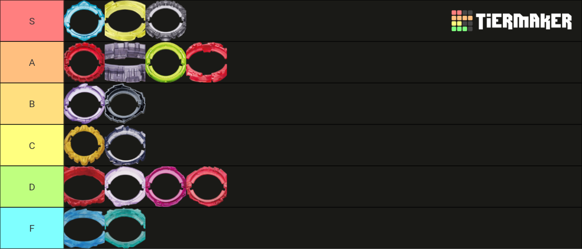 Beyblade Burst Frames Tier List (Community Rankings) - TierMaker