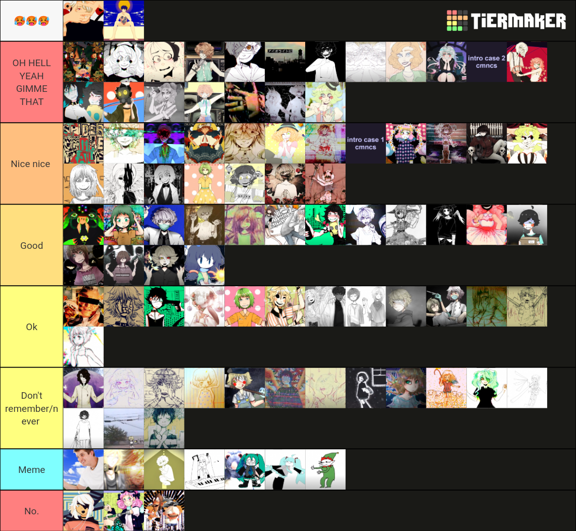 Ghost and Pals Song/Music Tier List (Community Rankings) - TierMaker