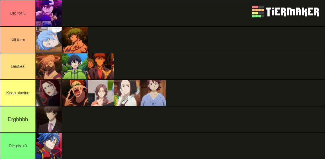 Sk8 the Infinity Characters Tier List (Community Rankings) - TierMaker