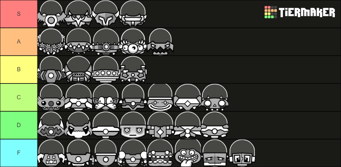 Rank every Geometry Dash 2.1 UFO Tier List (Community Rankings) - TierMaker