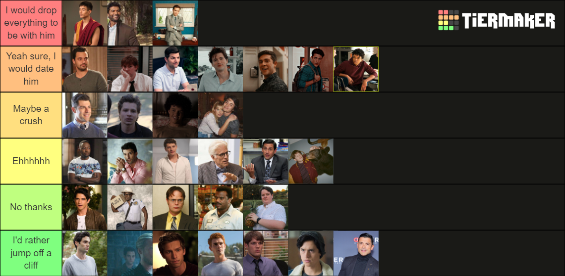 Male Netflix Characters Tier List (Community Rankings) - TierMaker