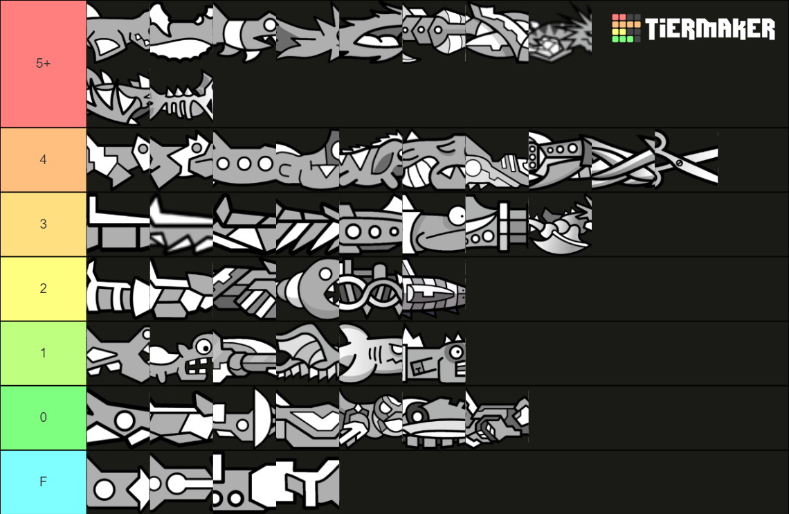 Geometry Dash ships Tier List (Community Rankings) - TierMaker