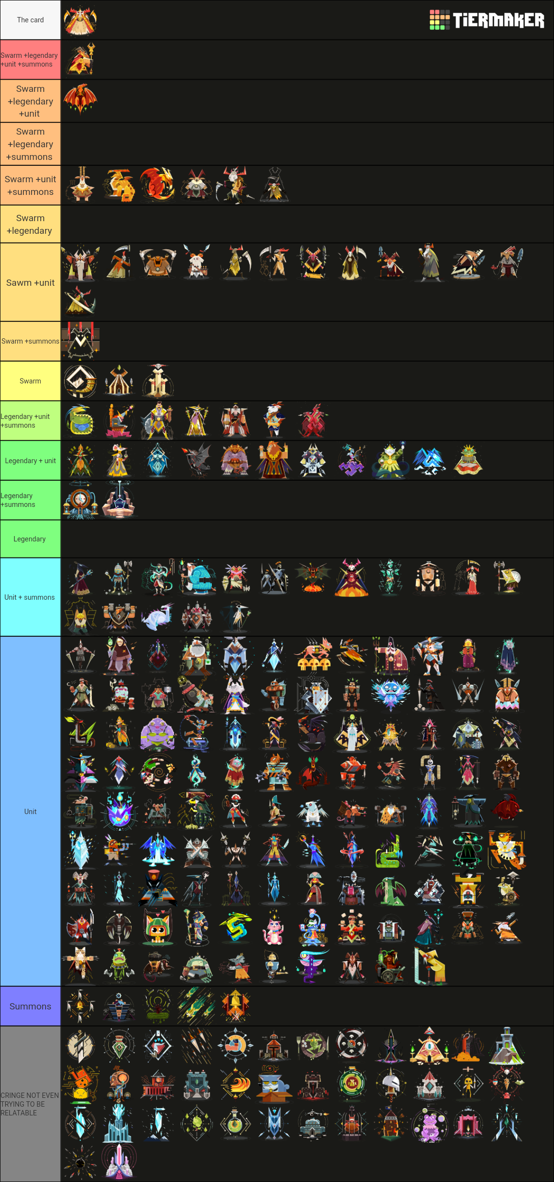 Stormbound all cards Tier List (Community Rankings) - TierMaker