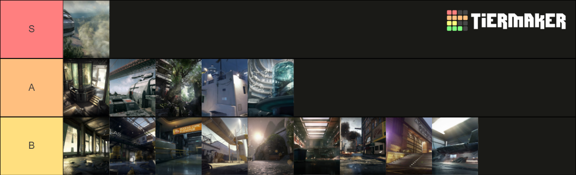 Advanced Warfare Maps Tier List (Community Rankings) - TierMaker