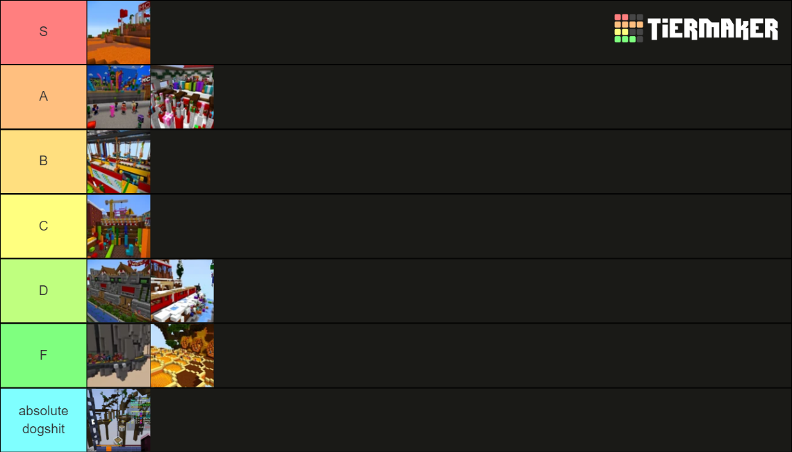 mcci tgttos map tierlist Tier List (Community Rankings) - TierMaker
