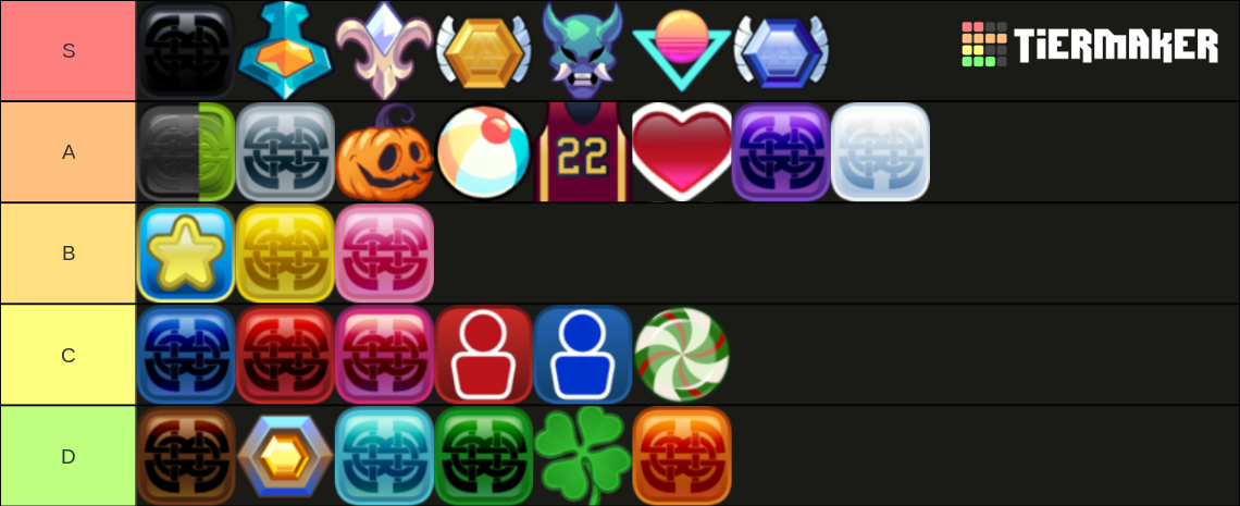 Brawlhalla Colors (2021) Tier List (Community Rankings) - TierMaker