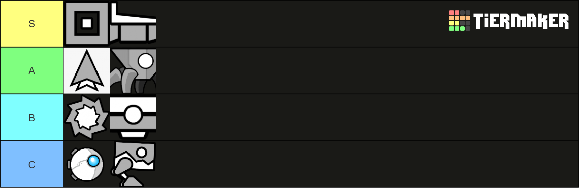 Geometry Dash Gamemodes (from 2.1 + 2.2) Tier List (Community Rankings ...