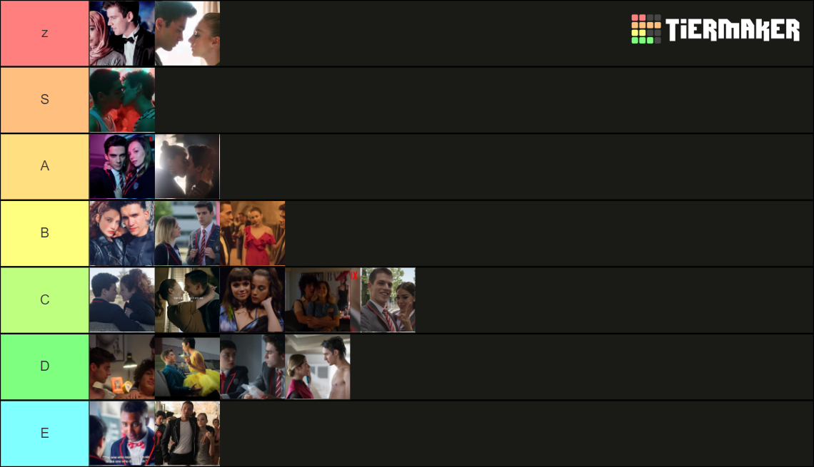 elite netflix series ships Tier List (Community Rankings) - TierMaker