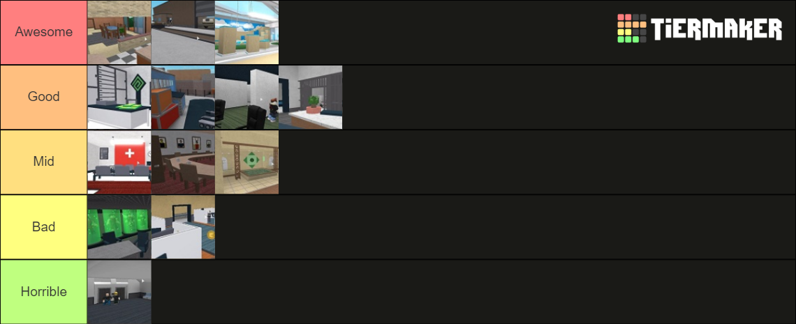 Murder Mystery 2 Maps Tier List (Community Rankings) - TierMaker