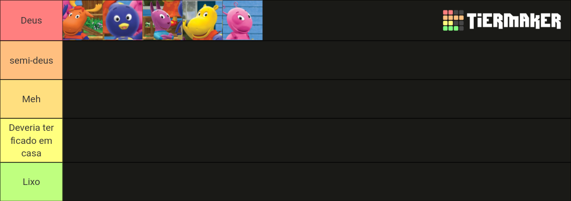 Backyardigans Tier List (Community Rankings) - TierMaker