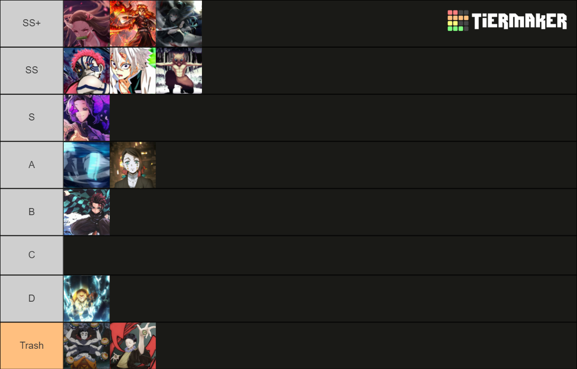 Project Slayers [Upd 2] Tier List (Community Rankings) - TierMaker