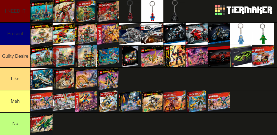Lemon's Legos Tier List (Community Rankings) - TierMaker