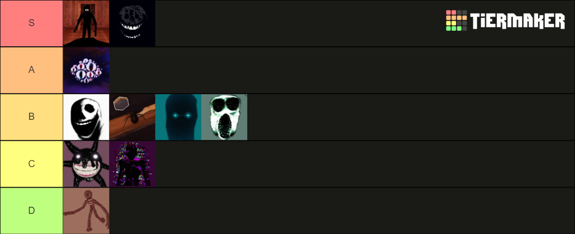 Roblox DOORS monsters Tier List (Community Rankings) - TierMaker