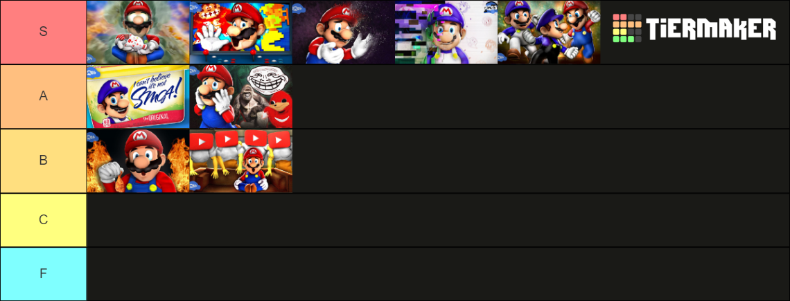SMG4 YouTube Arc Episode Tier List (Community Rankings) - TierMaker