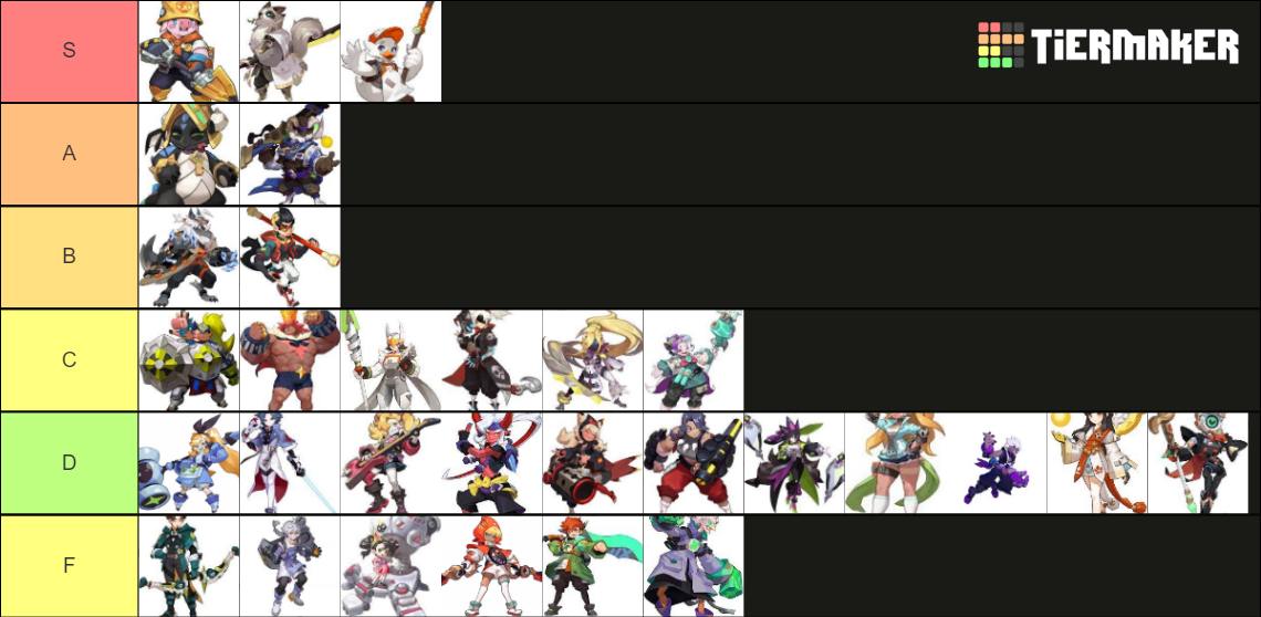 Smash Legends Characters Tier List (Community Rankings) - TierMaker