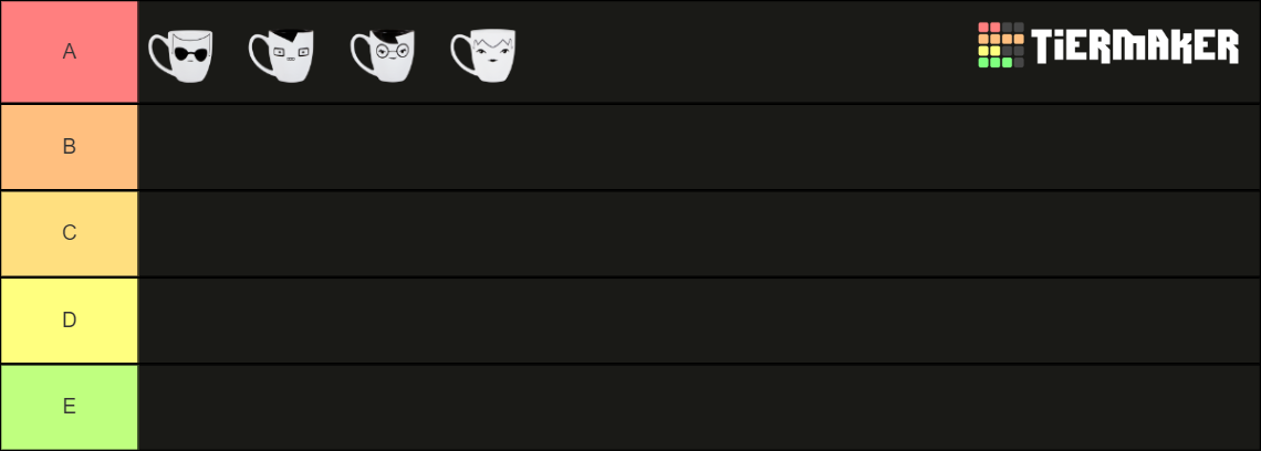 Homestuck Mug Tier List (Community Rankings) - TierMaker