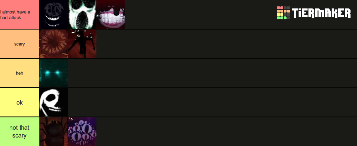 Roblox DOORS 👁️ Monsters Tier List (Community Rankings) - TierMaker