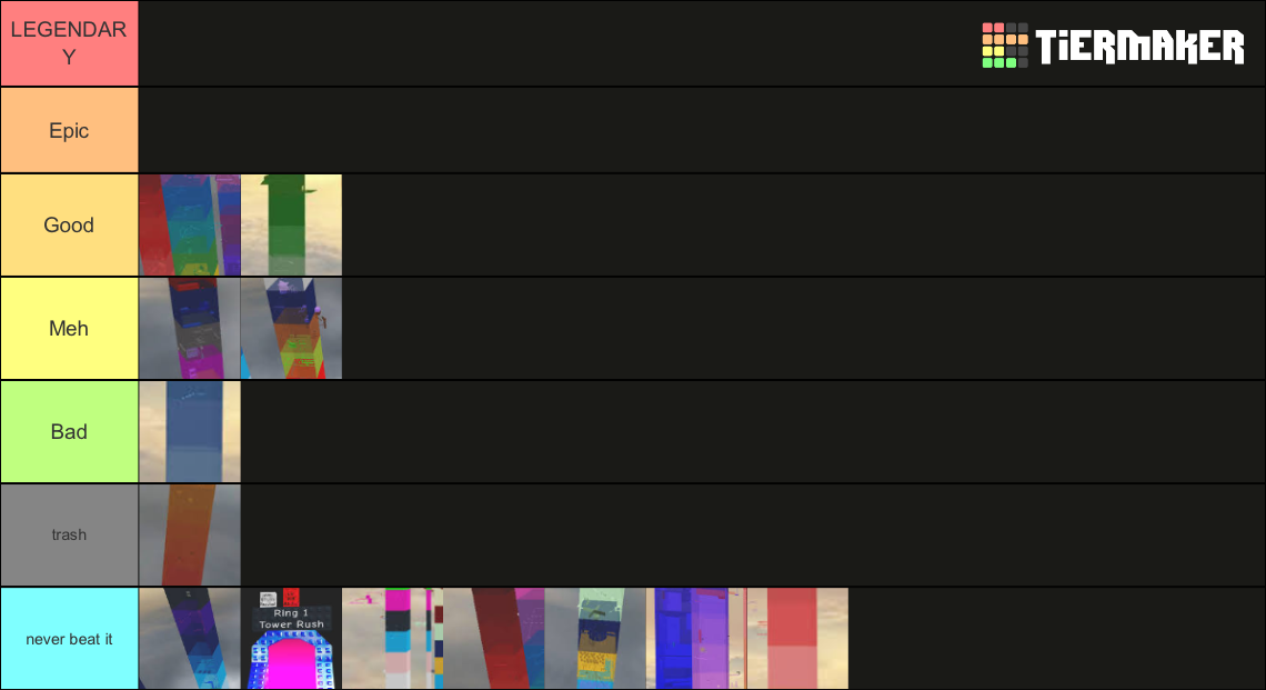 Jtoh Ring 1 Tower Tier List (Community Rankings) - TierMaker