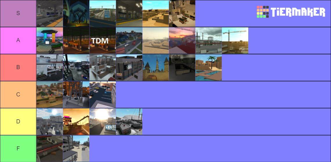 Phantom Forces Maps June 2023 Tier List (Community Rankings) - TierMaker