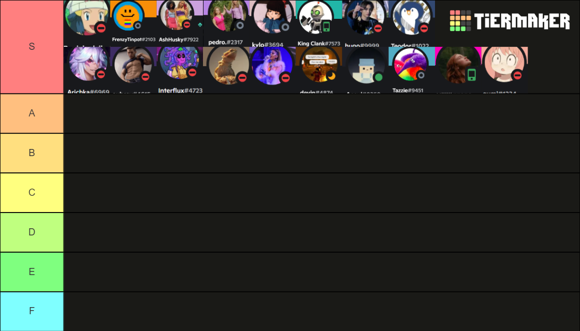 Roblox Survivor players Tier List (Community Rankings) - TierMaker