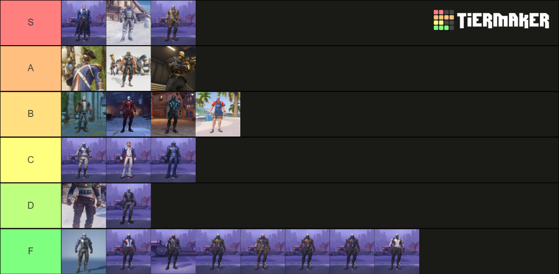 Soldier 76 Overwatch Skins (September 2022) Tier List (Community ...