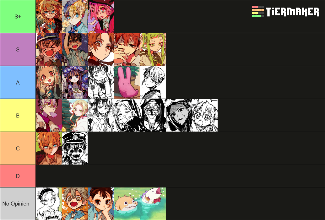Toilet-Bound Hanako-Kun Characters Tier List (Community Rankings) - TierMaker