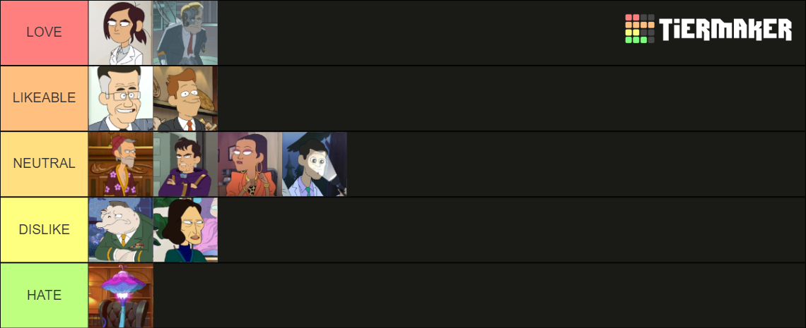 inside job S2 characters Tier List (Community Rankings) - TierMaker