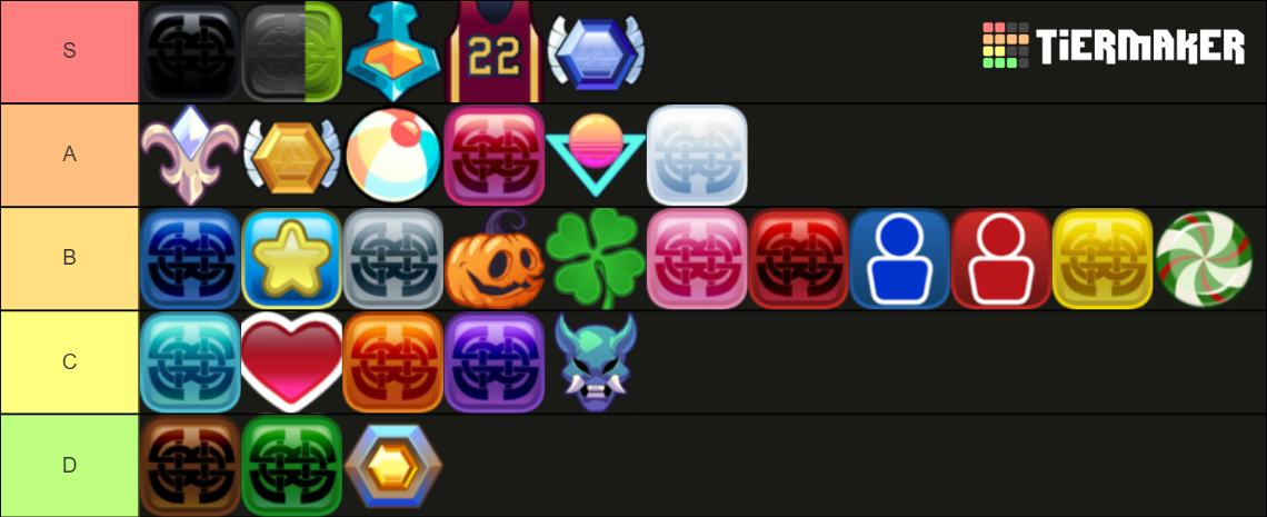 Brawlhalla Colors (2021) Tier List (Community Rankings) - TierMaker