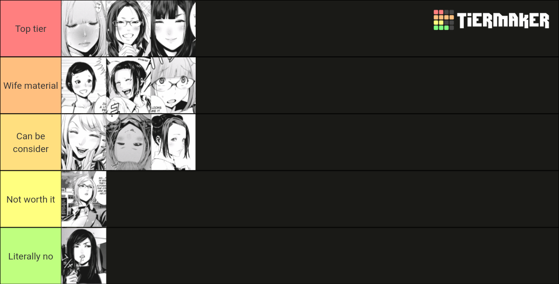 Prison School Best Grill Tier List (Community Rankings) - TierMaker