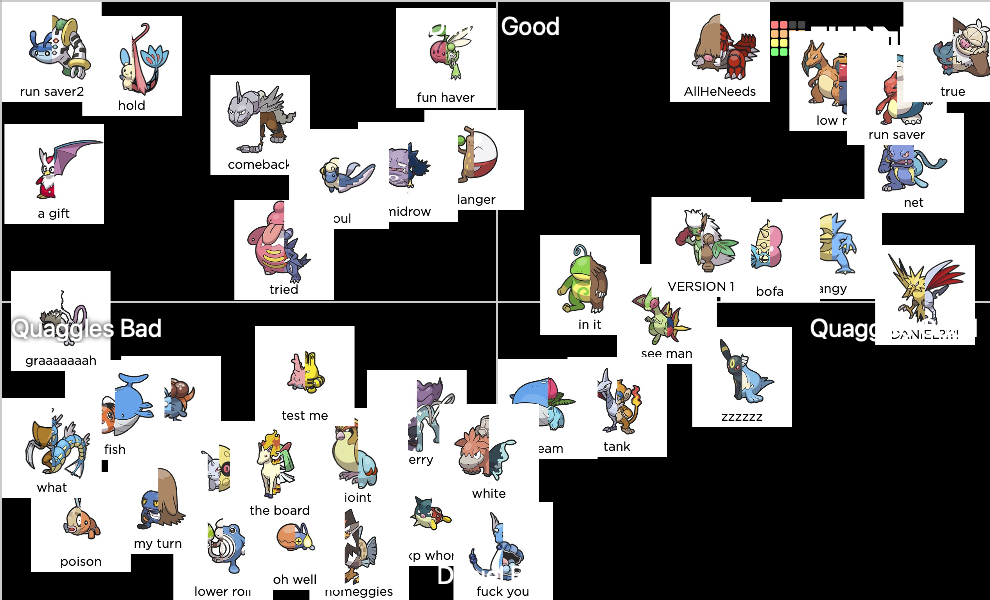 Quaggles and Asian Jew Heart Gold SoulLink Randomizer Tier List ...
