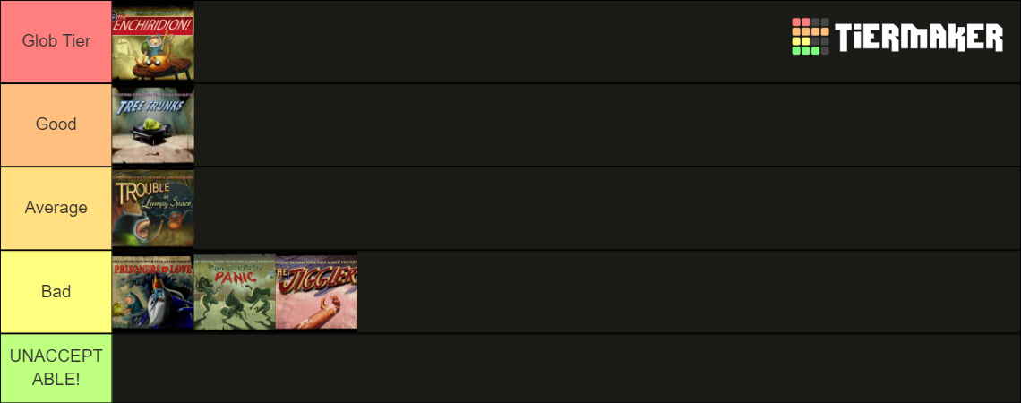 All Adventure Time Episodes Tier List (Community Rankings) - TierMaker