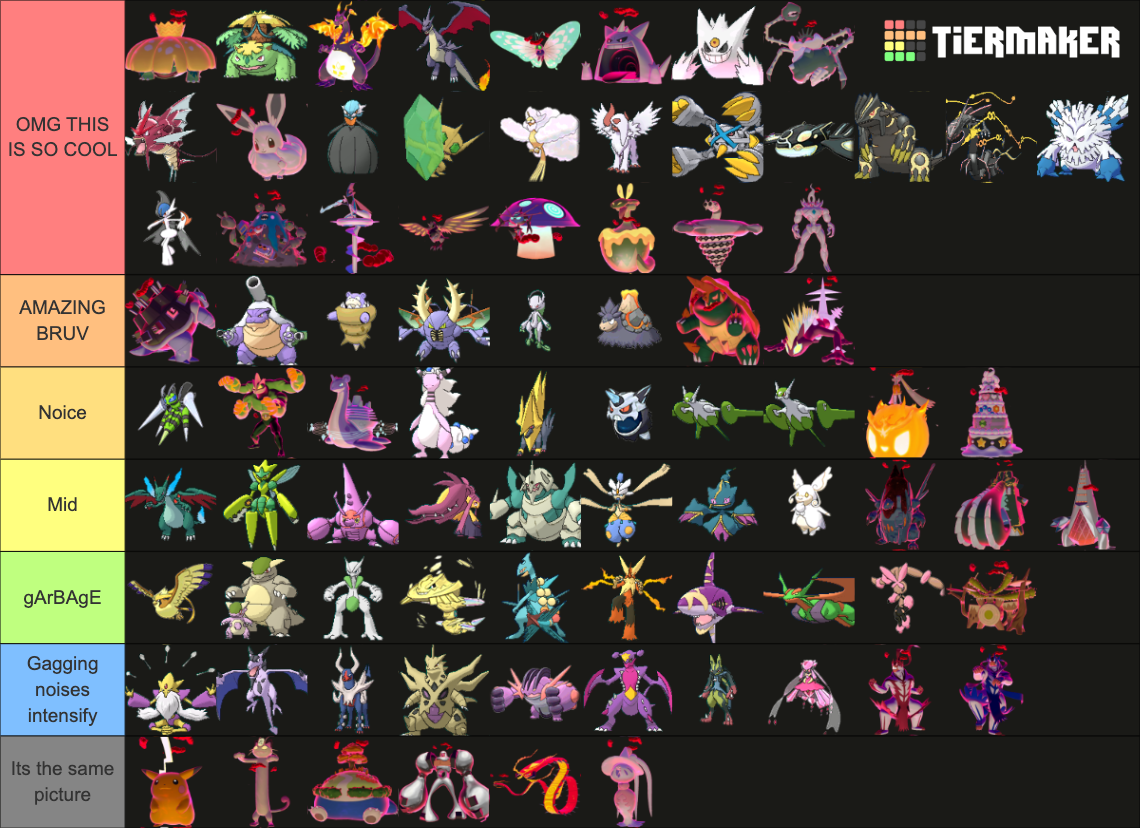 Alternate Evo Pokemon Shinies Tier List (Community Rankings) - TierMaker