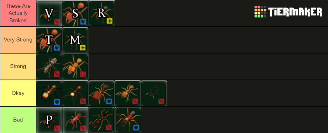 Empire of the undergrowth soldier ant Tier List (Community Rankings ...