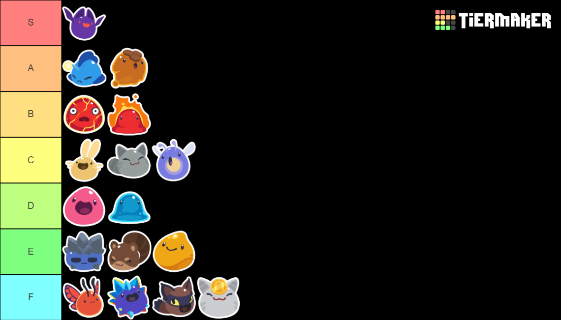 slime rancher 2 every single slimes Tier List (Community Rankings ...