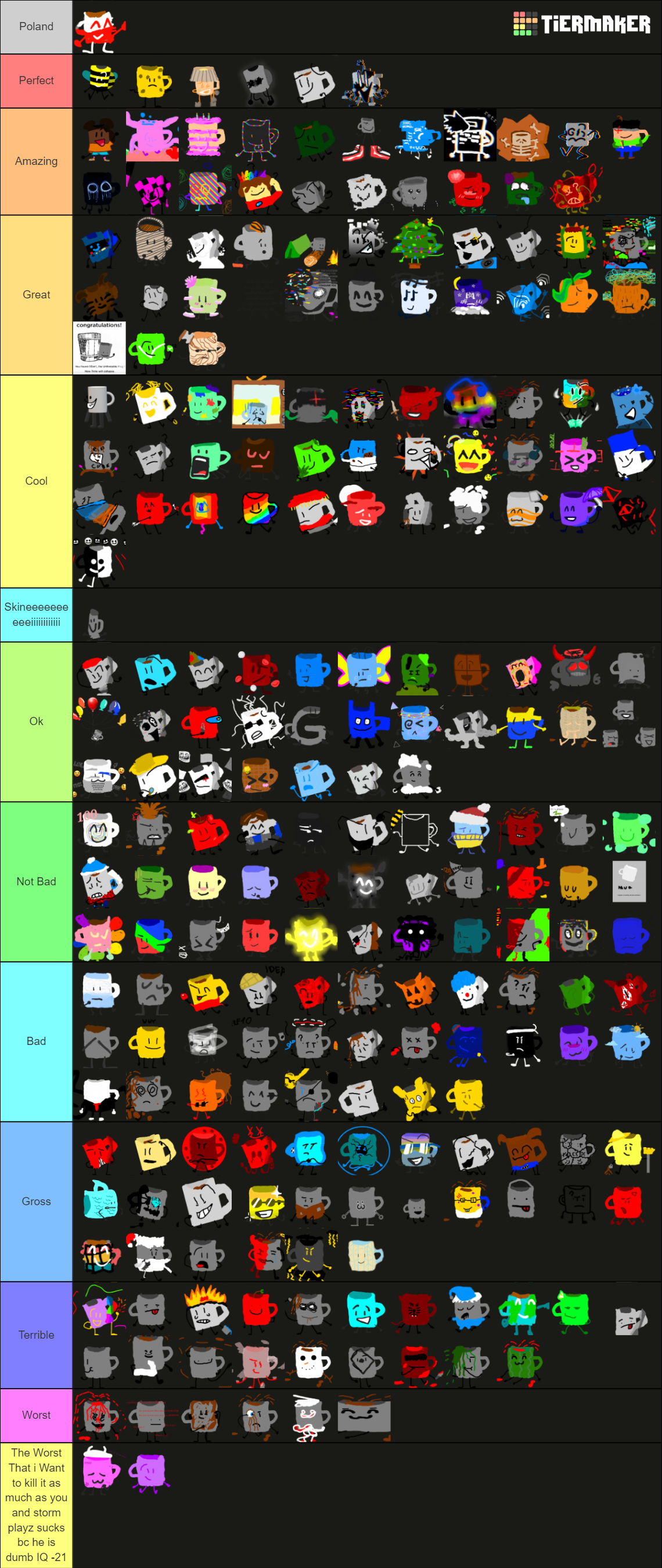 Find The Mugs Designs Tier List (Community Rankings) - TierMaker