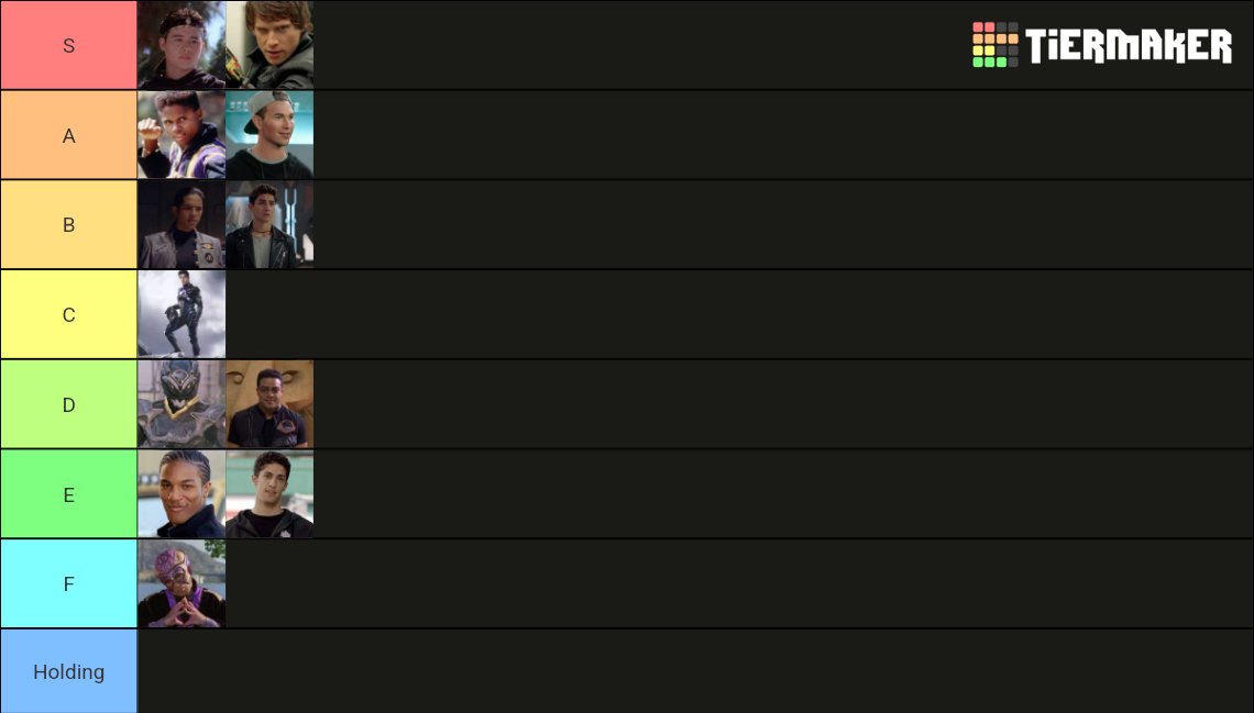 All The Black Power Rangers Tier List (Community Rankings) - TierMaker