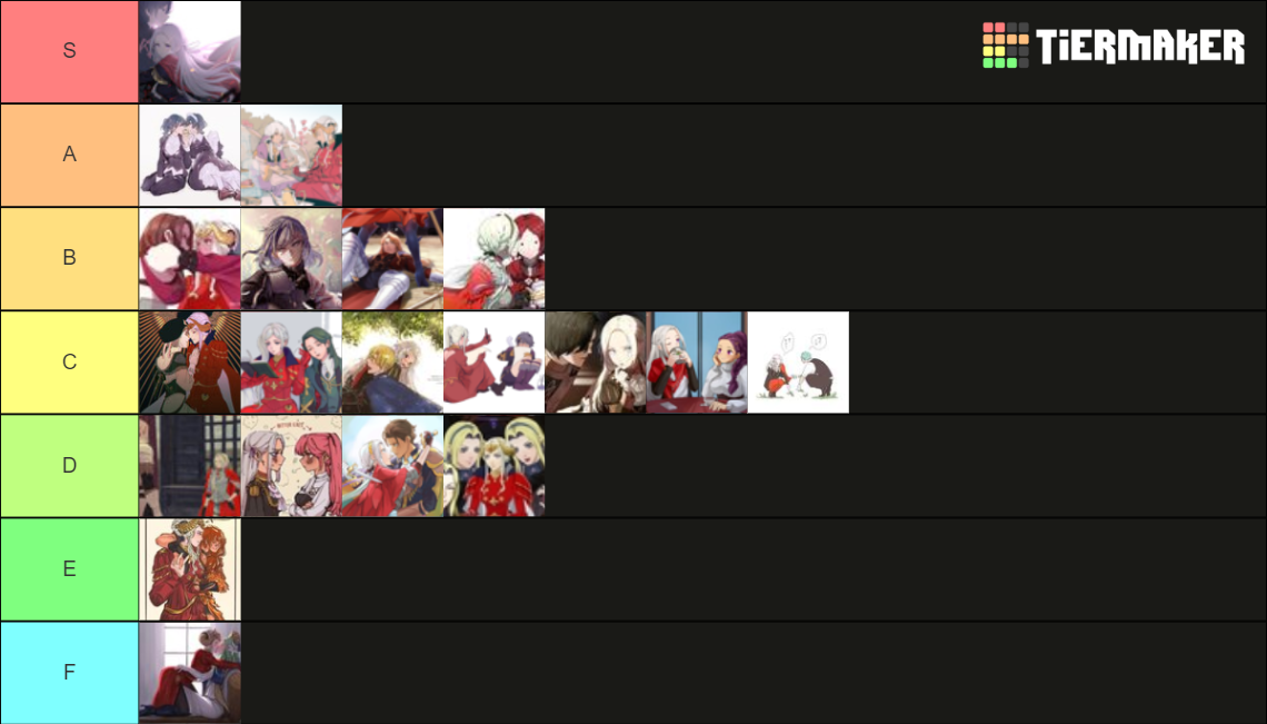 Edelgard Ships Tier List (Community Rankings) - TierMaker